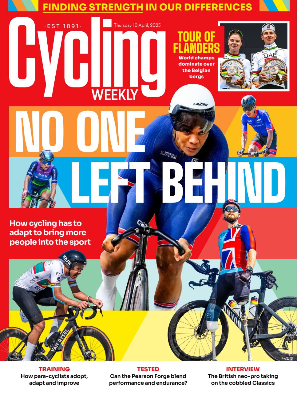 Cycling Weekly Magazine - 10 Apr 2025 Edición anterior