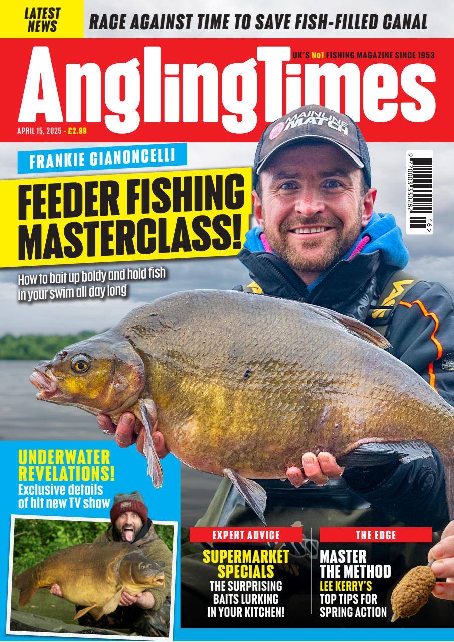 Angling Times Magazine Subscriptions and 15-Apr-2025 Issue