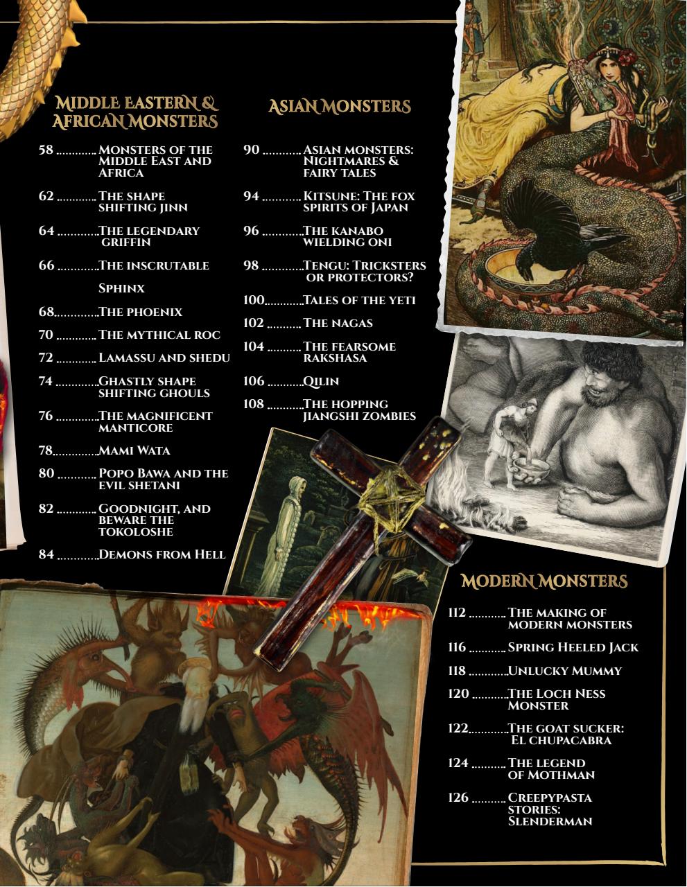 About History Bookazine - All About History Monsters & Mythical Beasts ...