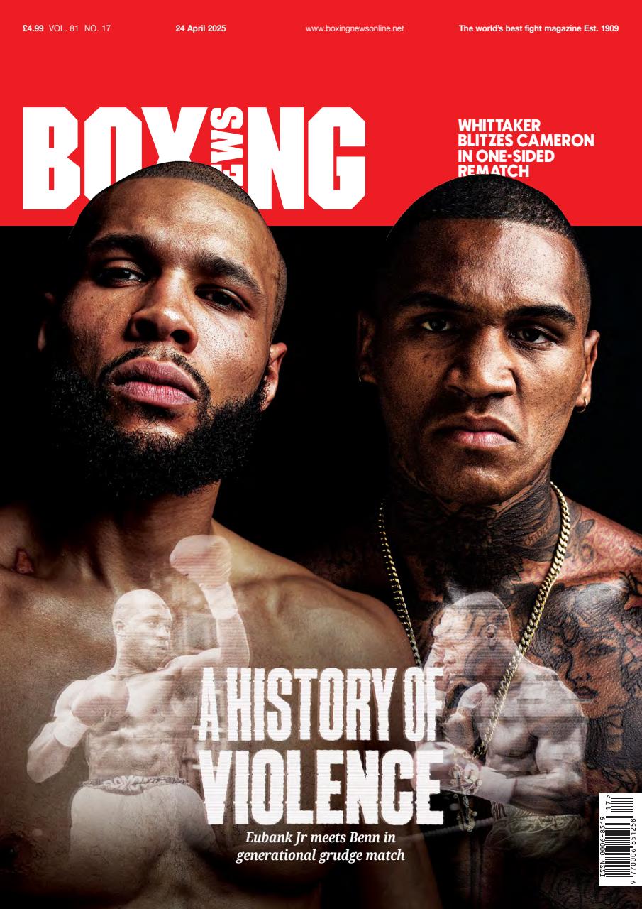 Boxing News Magazine Subscriptions and April 24 2025 Issue