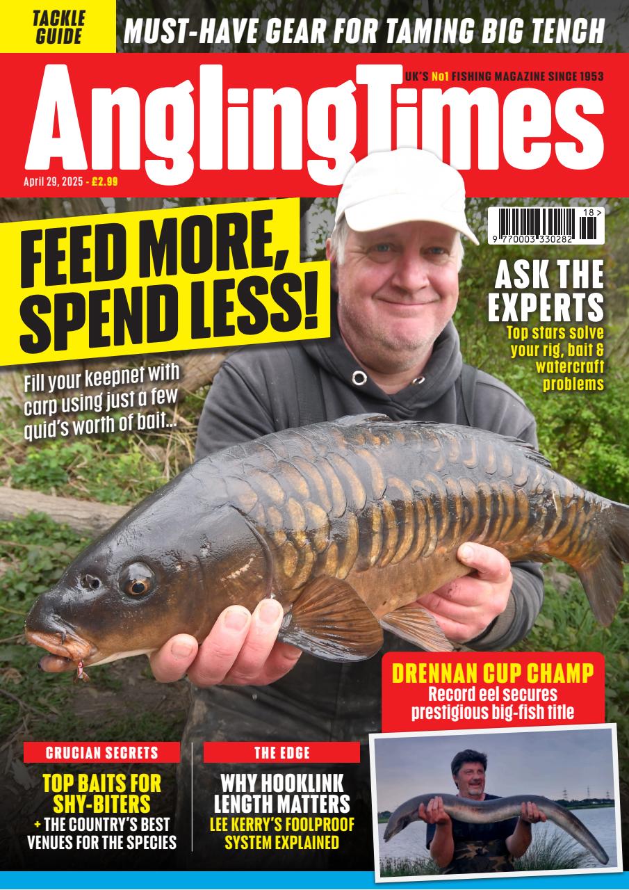 Angling Times Magazine Subscriptions and 29-Apr-2025 Issue