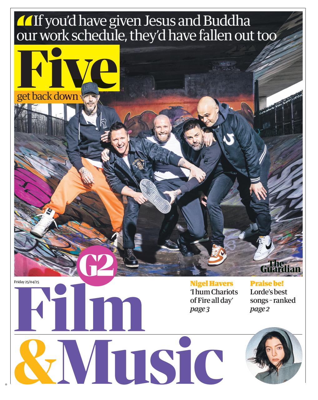 The Guardian Newspaper - Friday, 25 April 2025 Back Issue