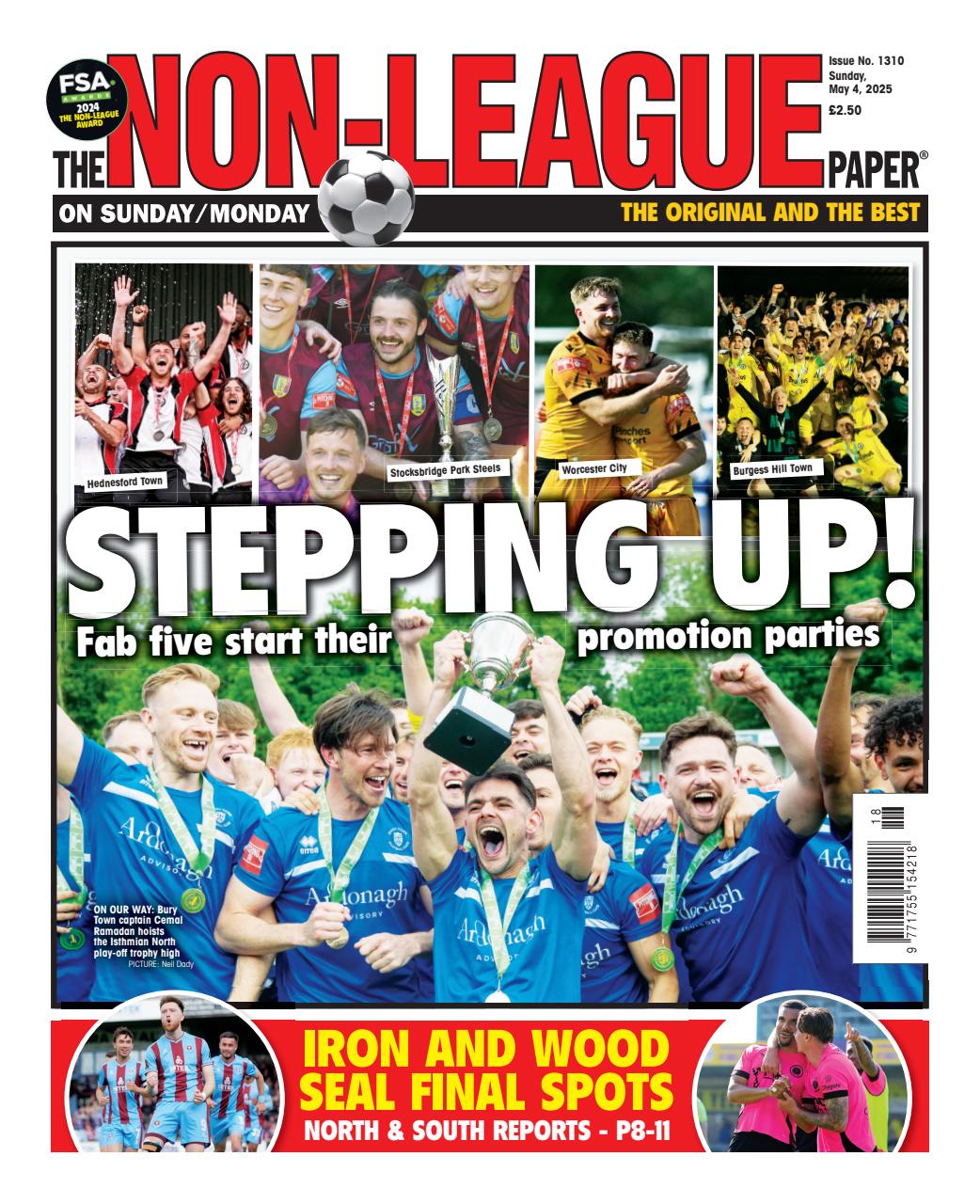 The Non-League Football Paper Magazine - 4th May 2025 Back Issue