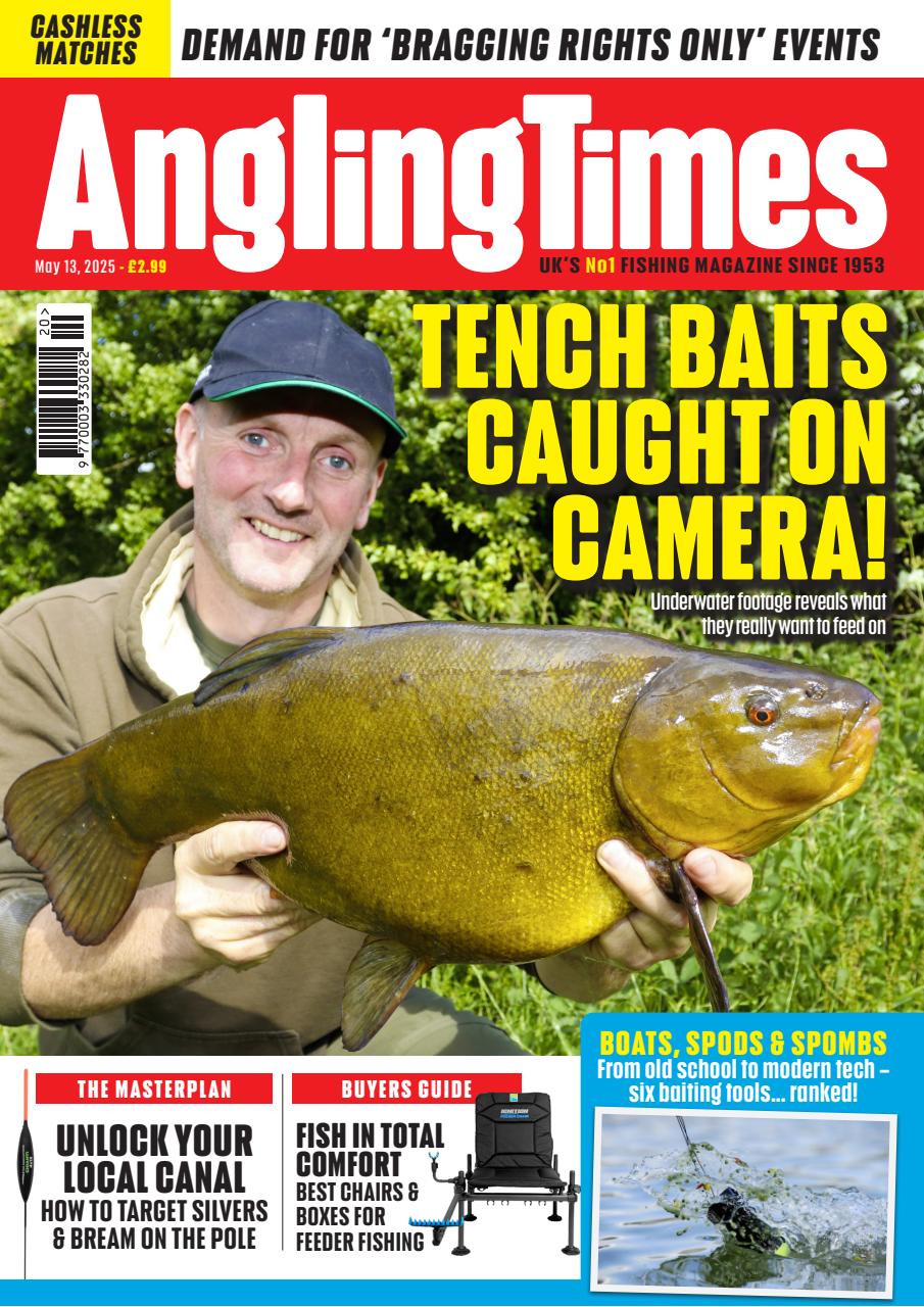 Angling Times Magazine Subscriptions and 13-May-2025 Issue