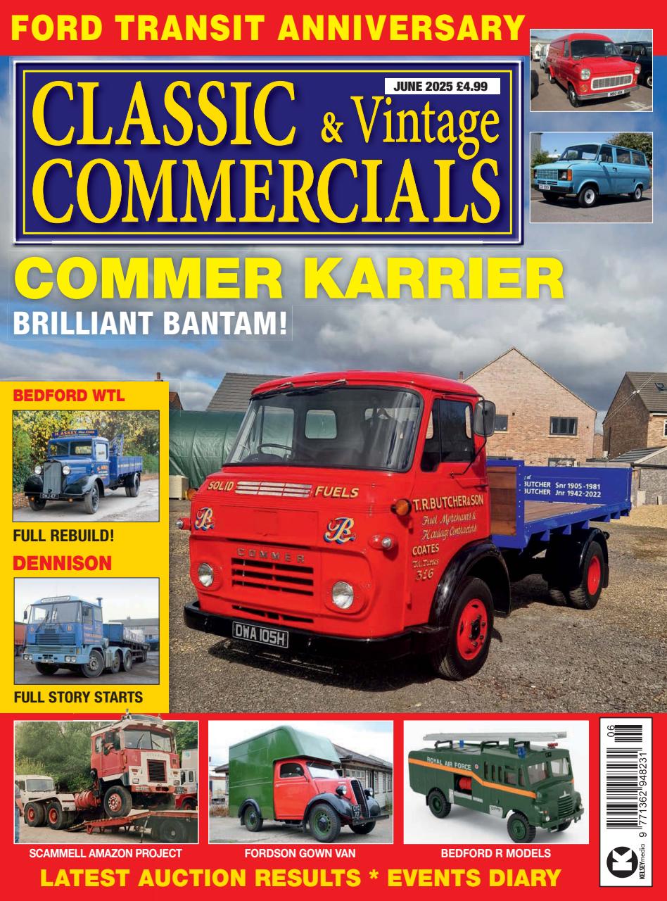 Classic & Vintage Commercials Magazine Subscriptions and Jun-25 Issue