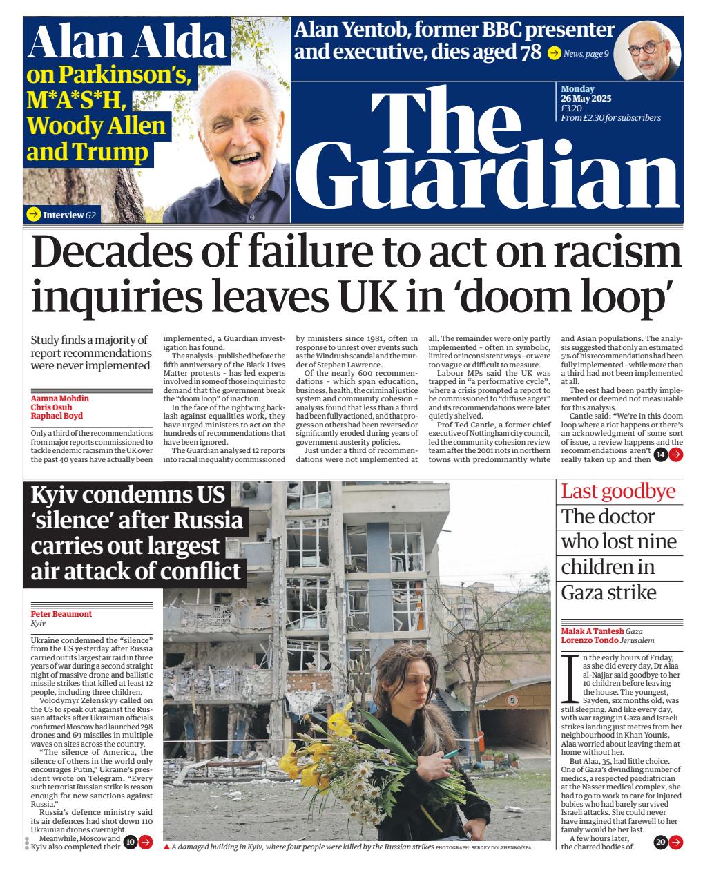 The Guardian Newspaper - Monday, 26 May 2025 Back Issue