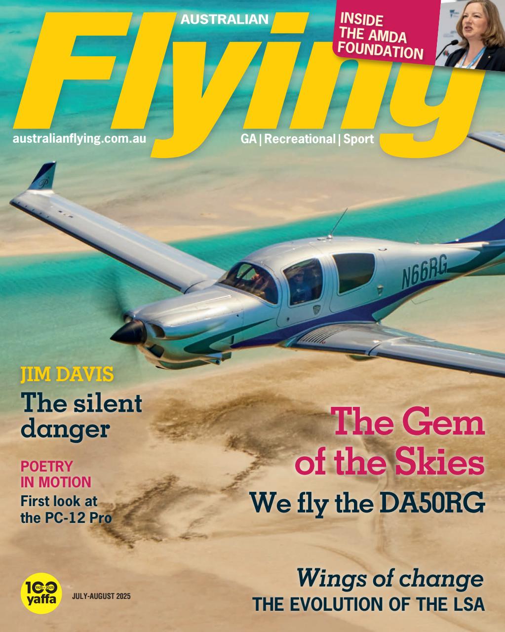 Australian Flying Magazine Subscriptions and Jul-Aug 2025 Issue