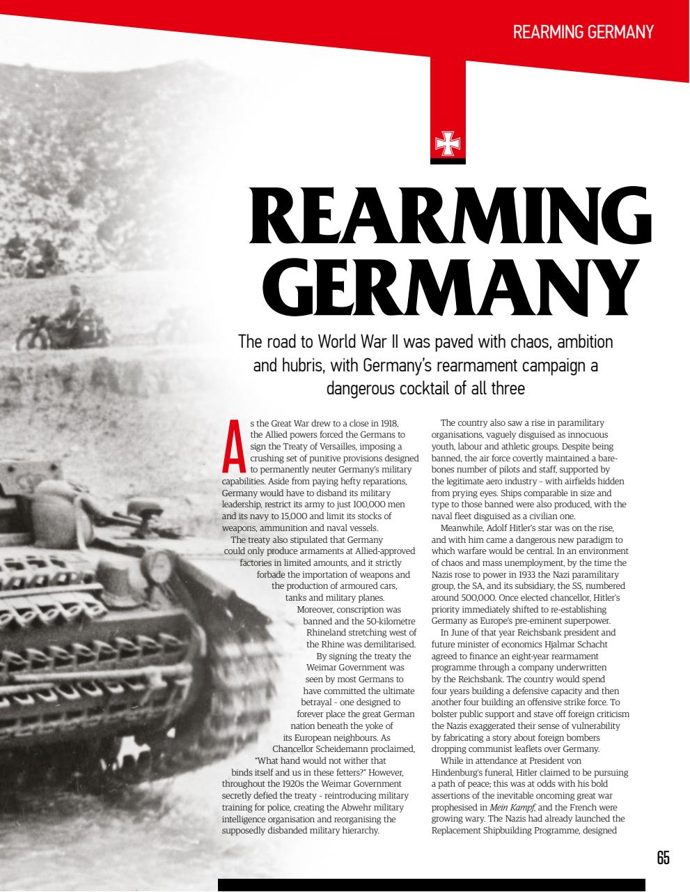 About History Bookazine - History of Nazi Germany Sixth Edition Back Issue