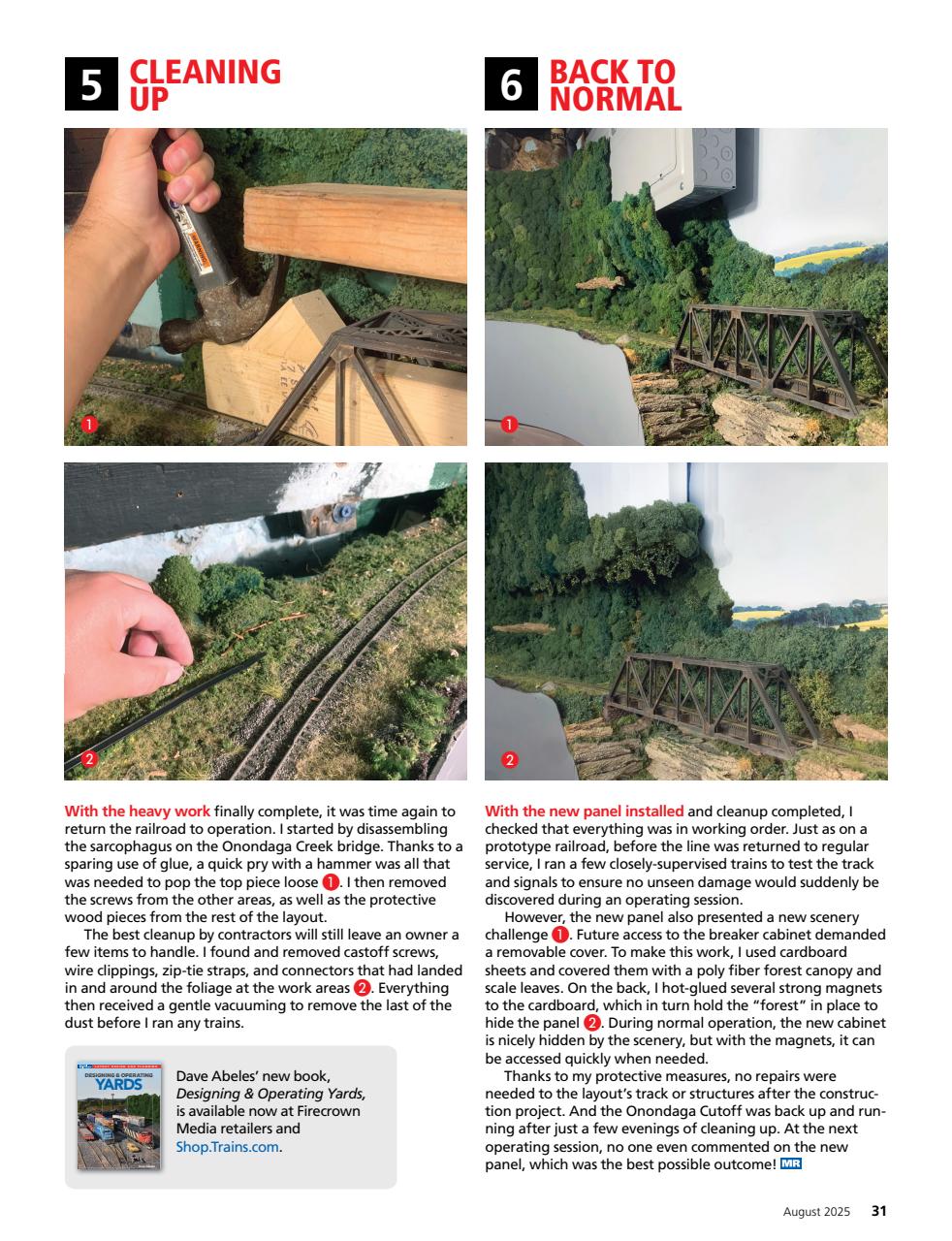 Model Railroader Magazine Subscriptions and 25-Aug Issue