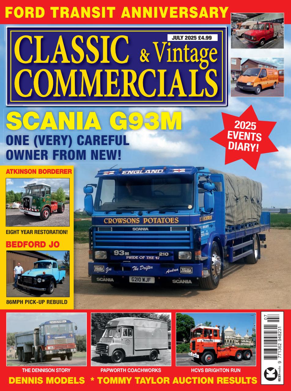 Classic & Vintage Commercials Magazine Subscriptions and Jul-25 Issue