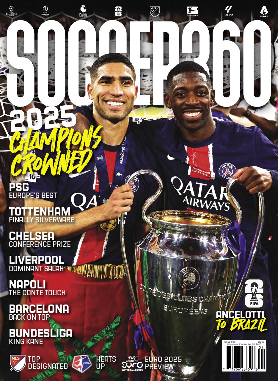 Soccer 360 Magazine Subscriptions and Summer Champions Edition 2025 Issue