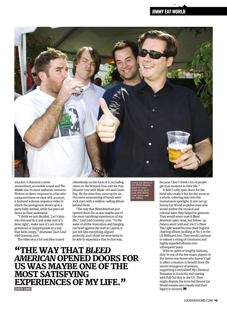 Music Magazine - The Story of Emo Second Edition Back Issue