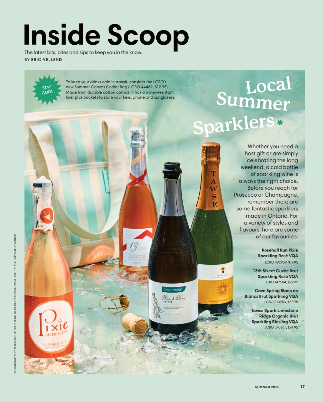 LCBO Food & Drink Magazine Subscriptions and Summer 2025 Issue