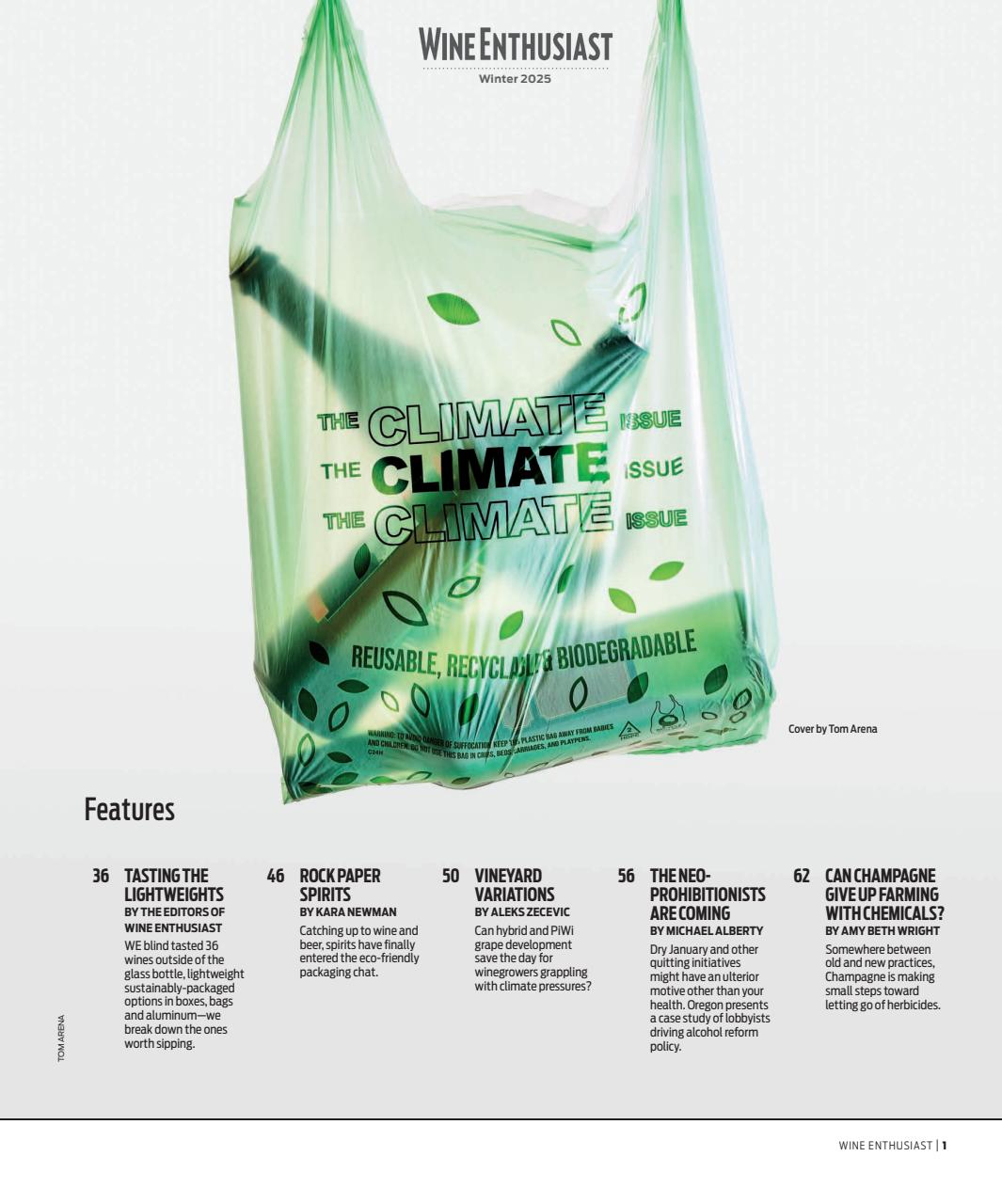 Wine Enthusiast Magazine - Winter 2025 Back Issue