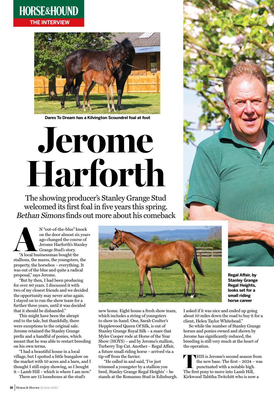 Horse & Hound Magazine - 19 Jun 2025 Back Issue