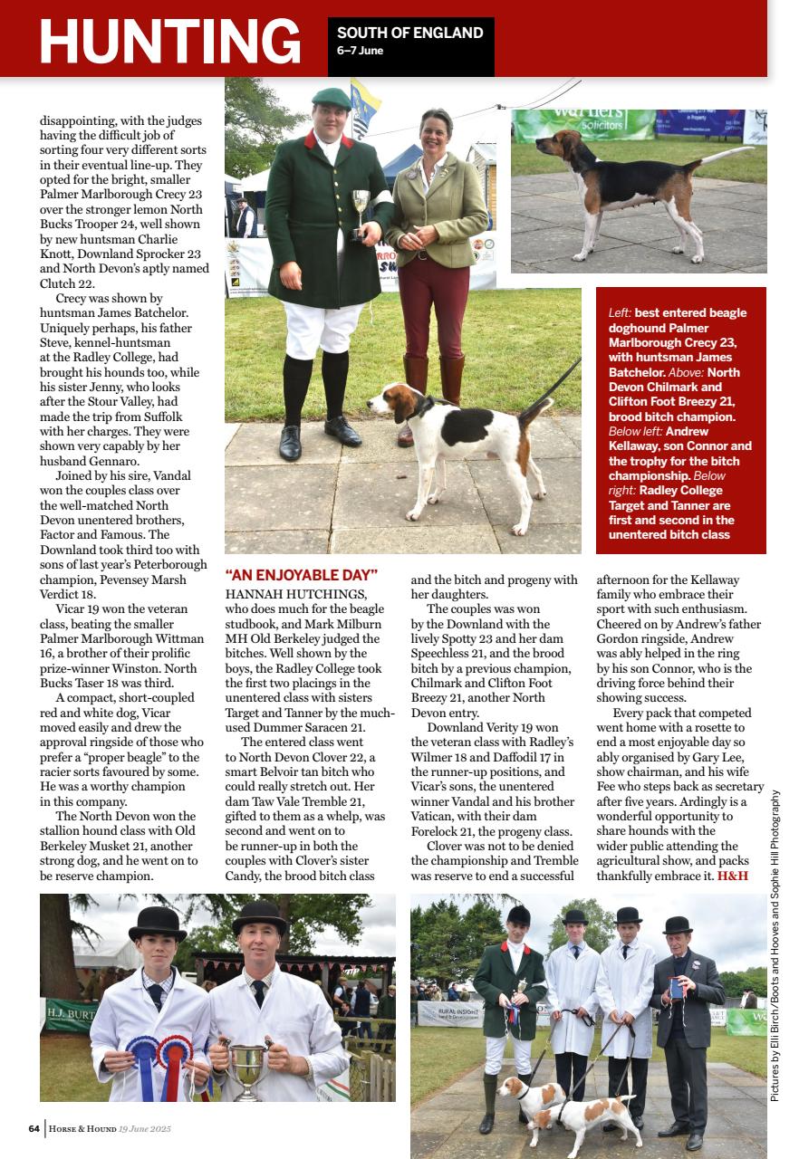 Horse & Hound Magazine - 19 Jun 2025 Back Issue