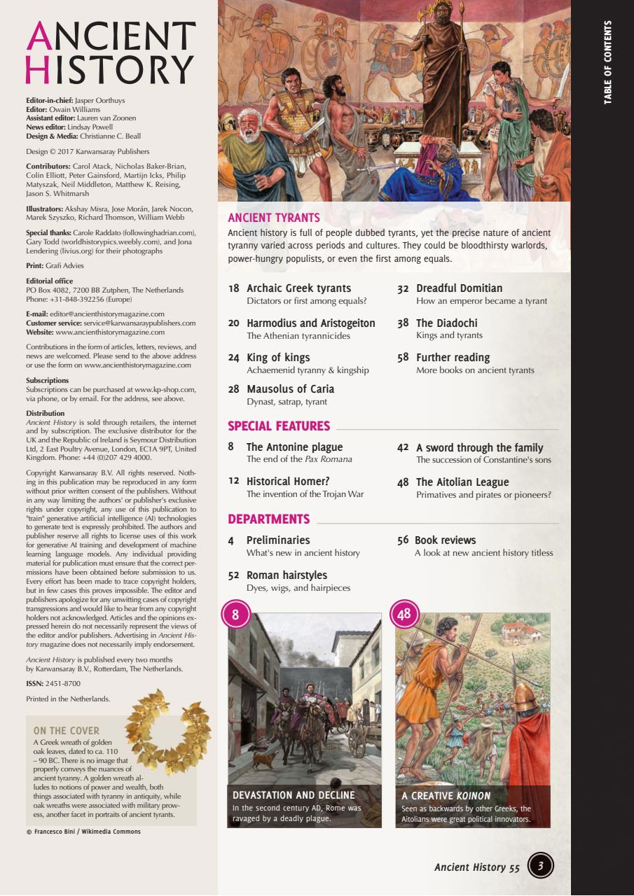 Ancient History Magazine - AH 55 Back Issue