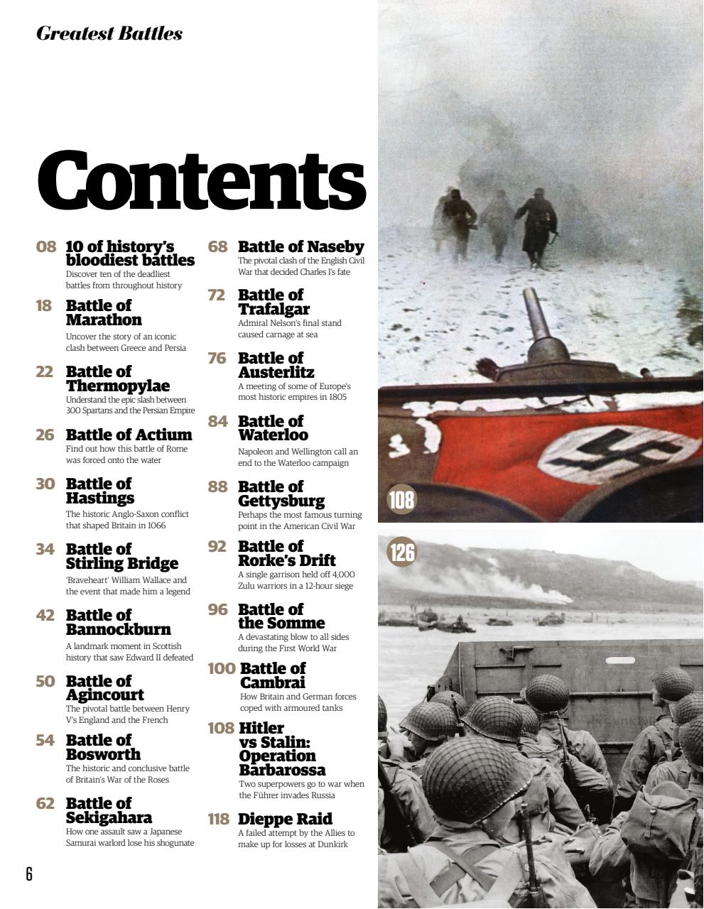 About History Bookazine - All About History Book of Greatest Battles ...