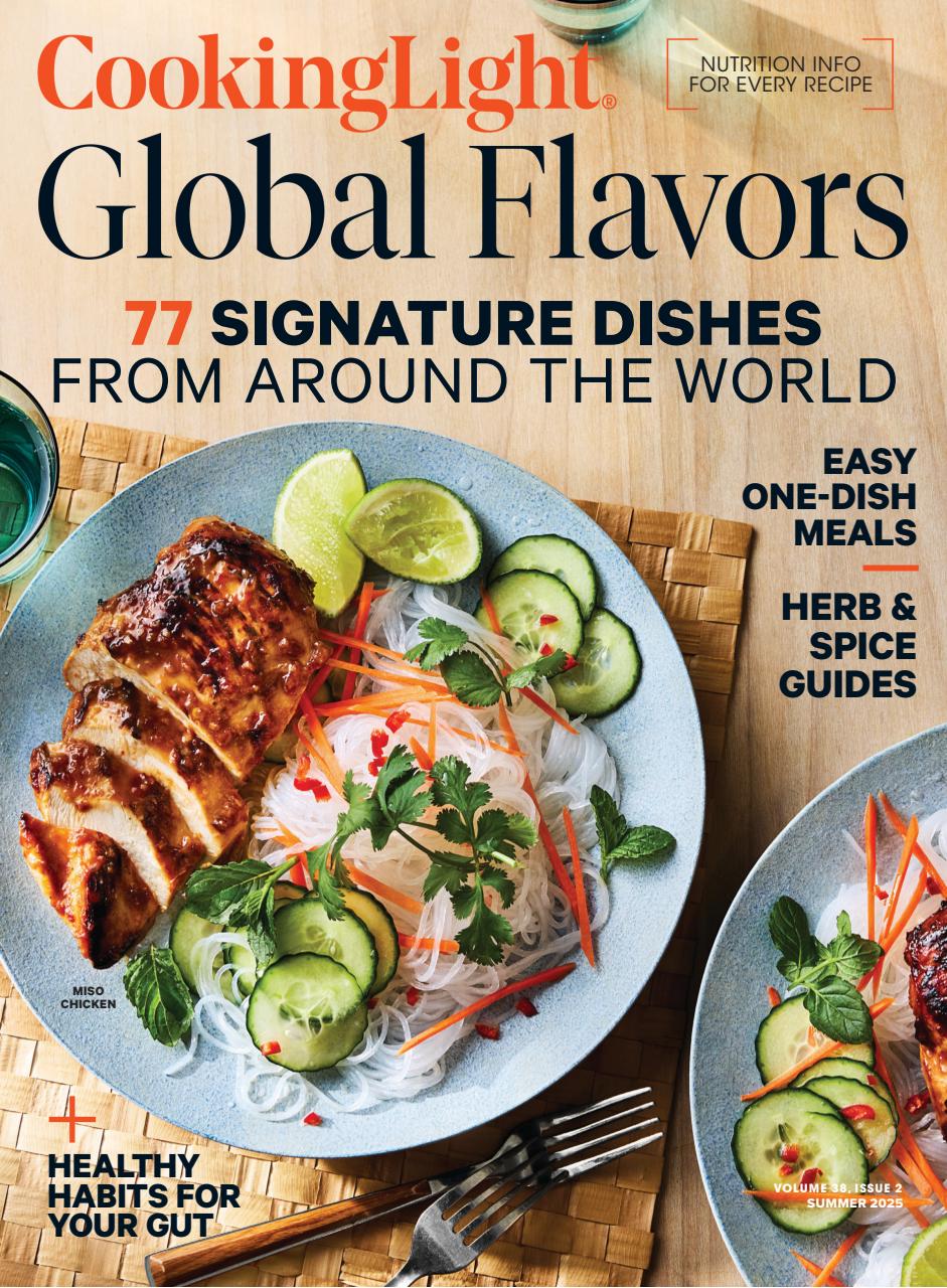 Cooking Light Magazine Subscriptions and Summer 2025 Issue