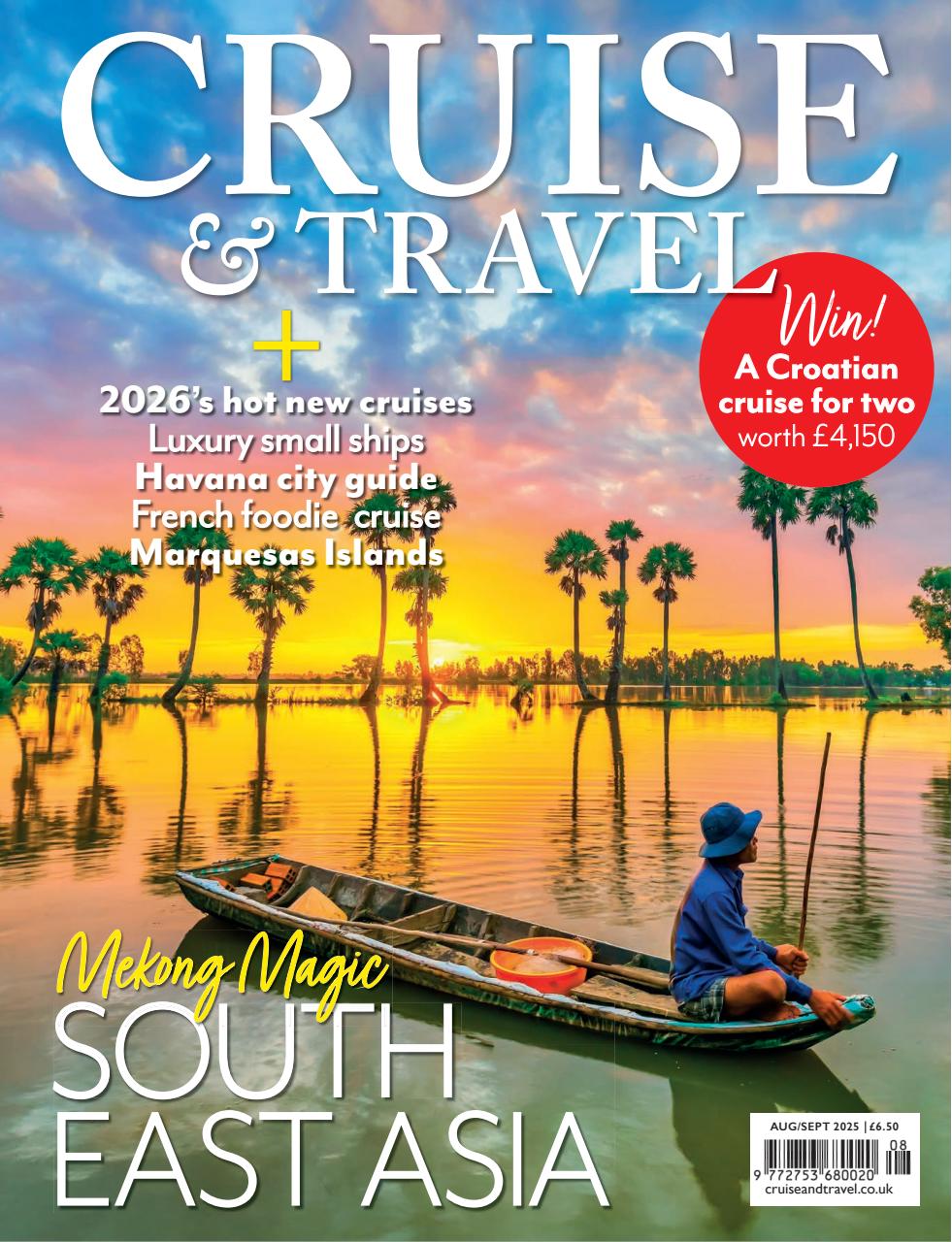 Cruise & Travel Magazine Subscriptions and August/September 2025 Issue