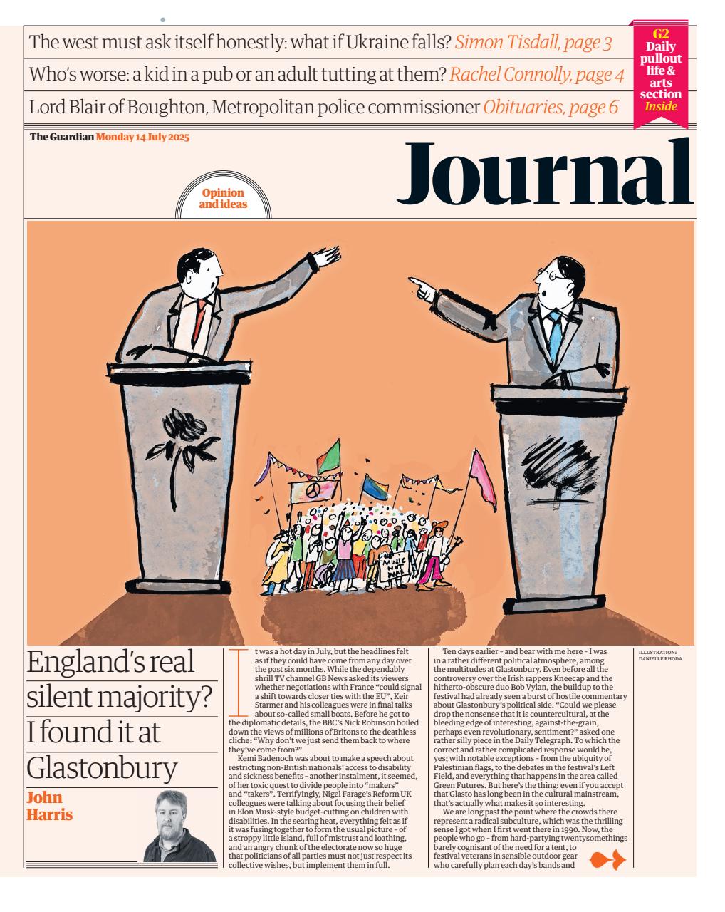 The Guardian Newspaper - Monday, 14 July 2025 Back Issue