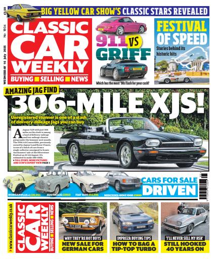 Classic Car Weekly Magazine - 16-Jul-2025 Back Issue