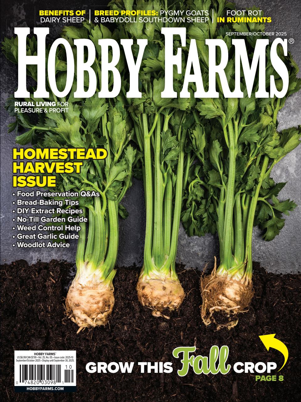 Hobby Farms Magazine Assinaturas e 2025-10 (Sep/Oct) edição