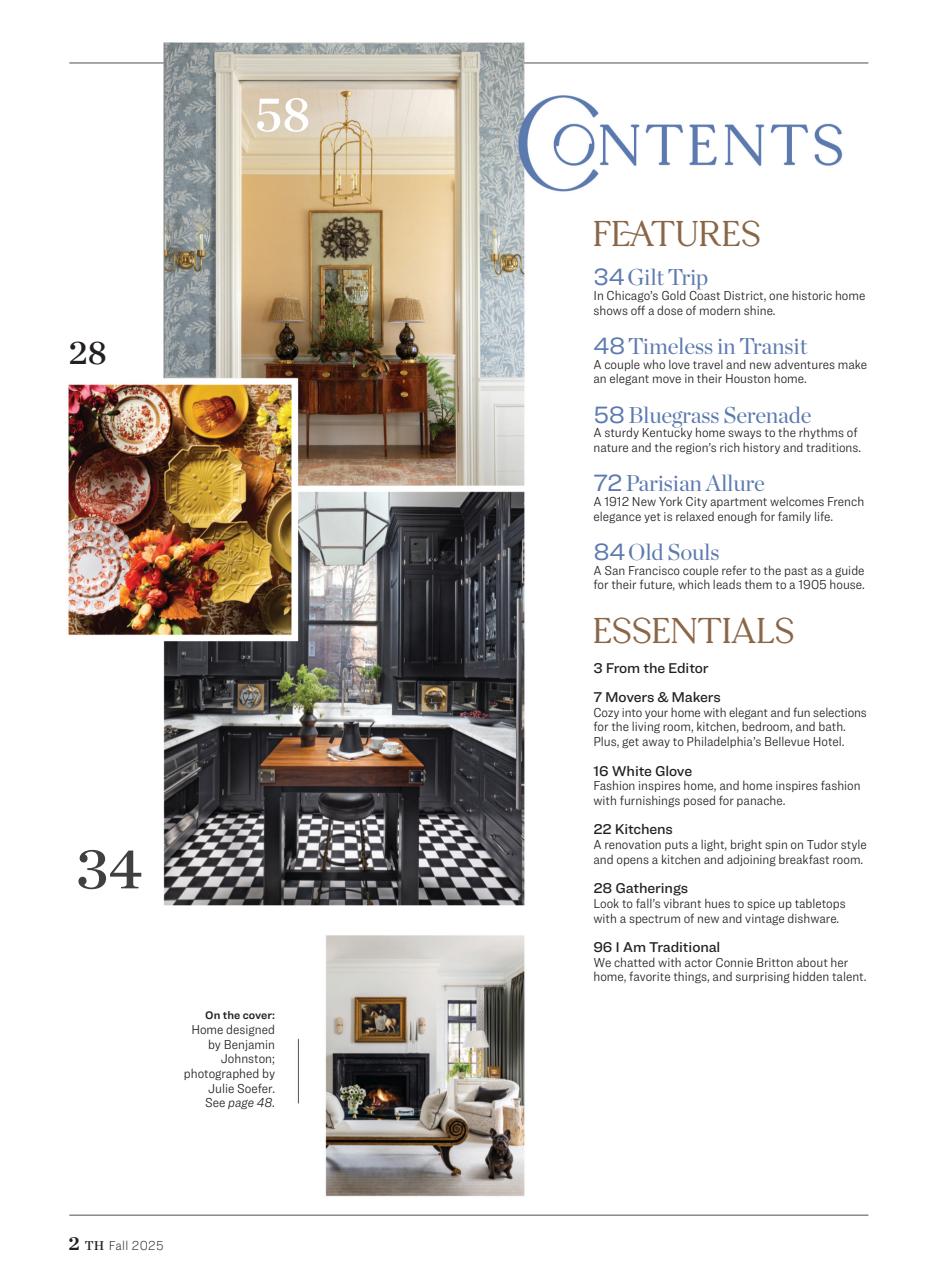 Traditional Home Magazine Subscriptions and Fall 2025 Issue