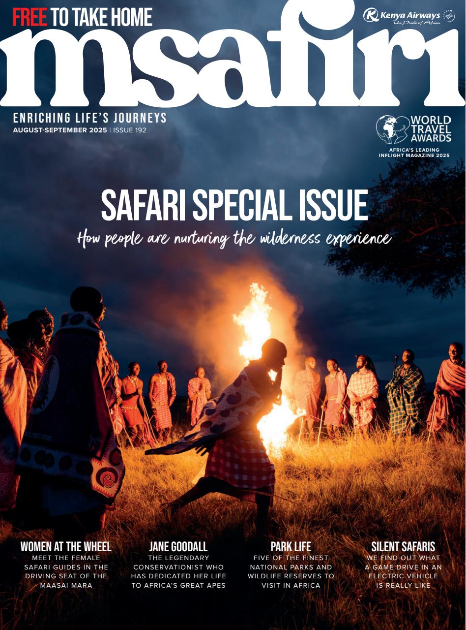 MSAFIRI – Kenya Airways Inflight Magazine Assinaturas e August ...