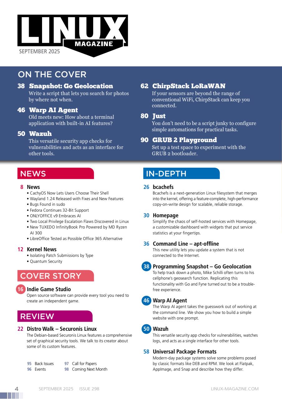 Linux Magazine Subscriptions and September 2025 Issue