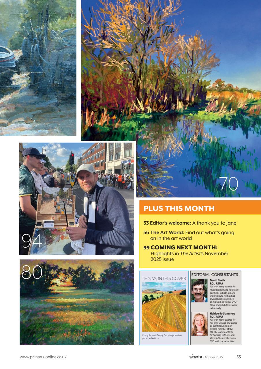 Leisure Painter & The Artist Magazine Subscriptions and October 2025 Issue