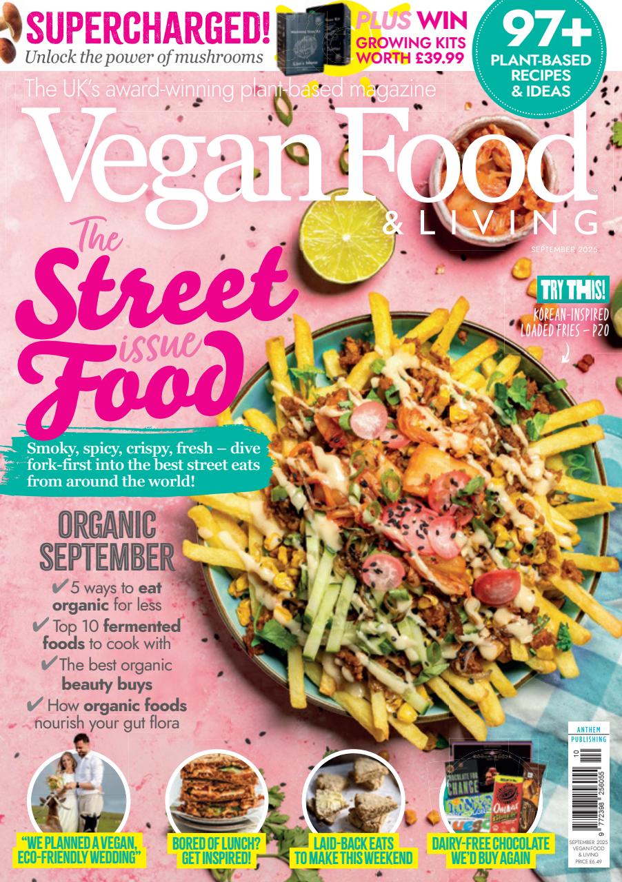 Vegan Food & Living Magazine - Sep 2025 Back Issue