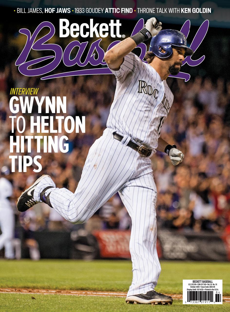 Beckett Baseball Magazine Subscriptions and 2025-84 (Baseball-Oct) Issue