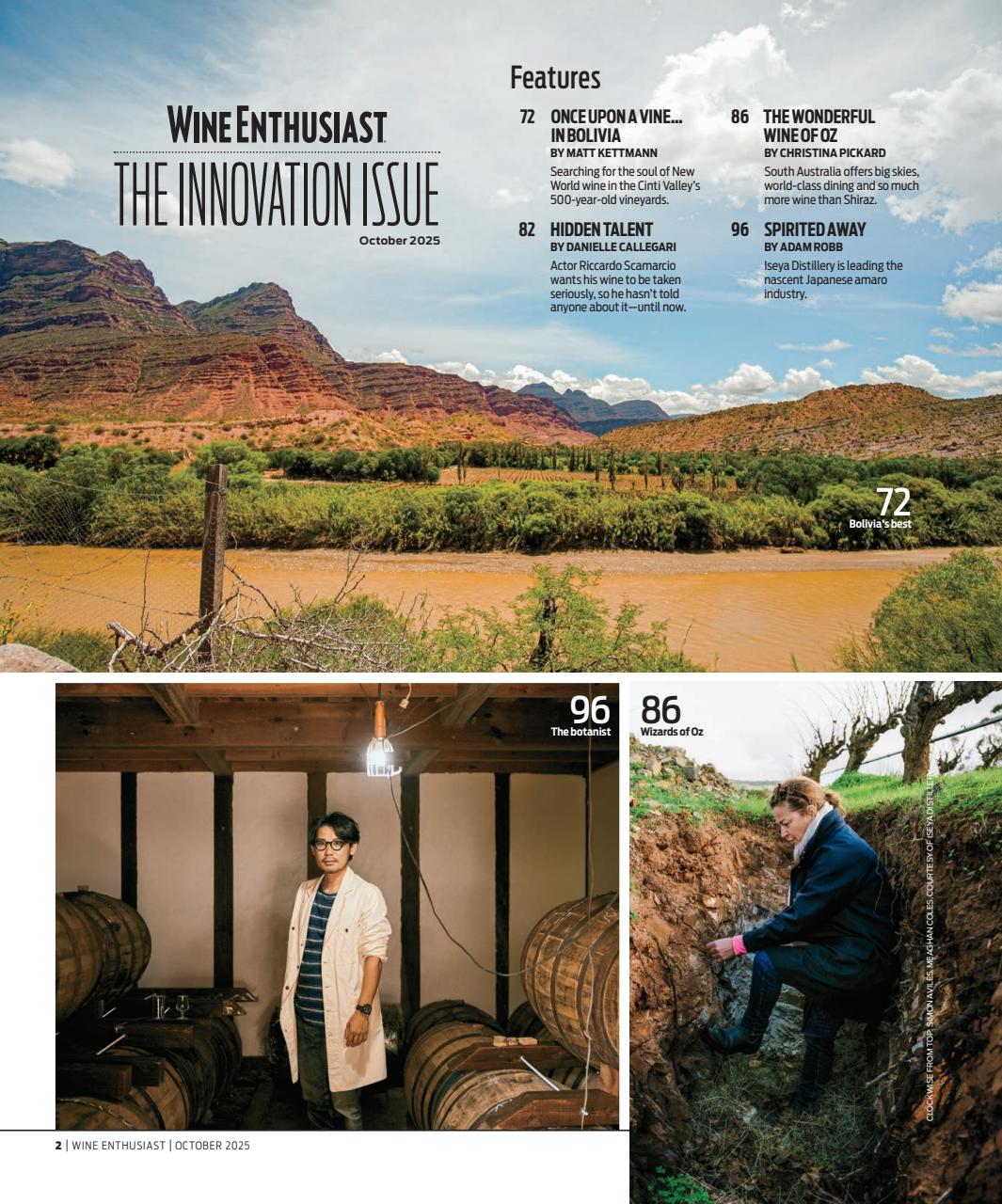 Wine Enthusiast Magazine Subscriptions and October 2025 Issue