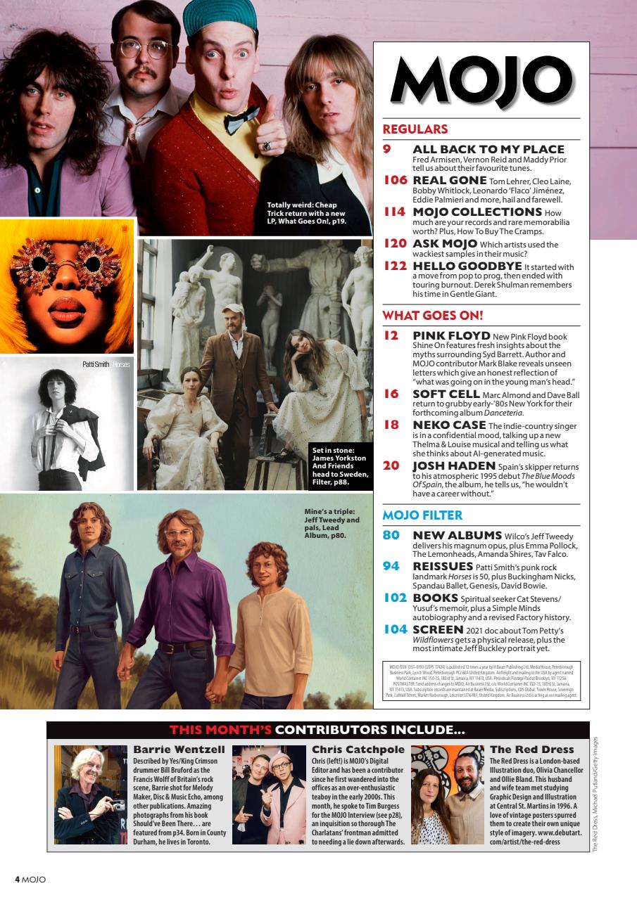 Mojo Magazine Subscriptions and Nov-25 Issue