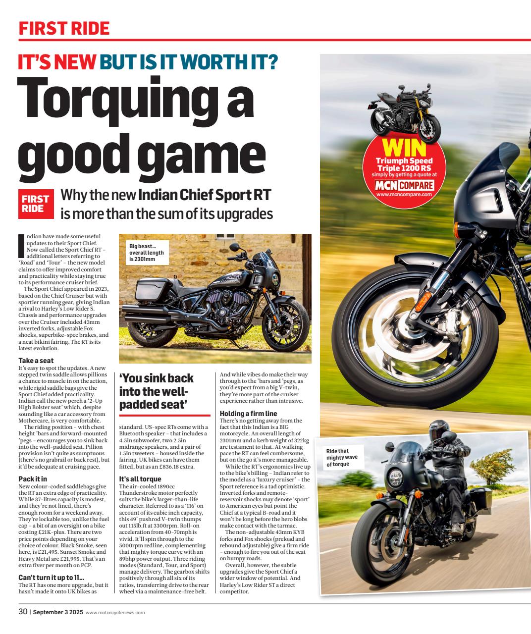 MCN Magazine - 3-Sep-2025 Back Issue