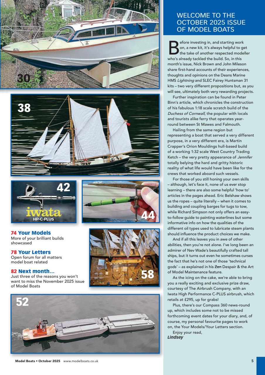 Model Boats Magazine - October 2025 Back Issue