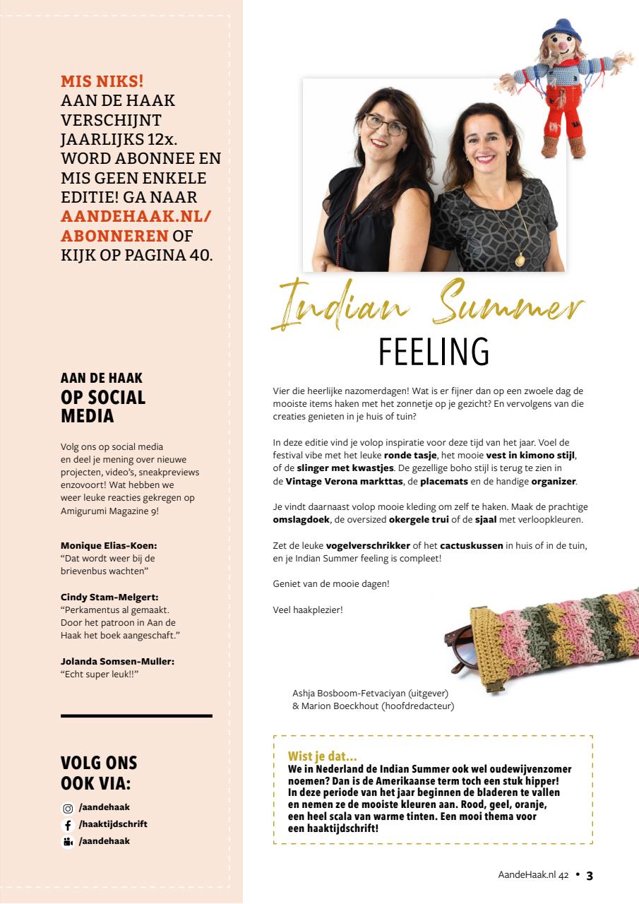 Aan de Haak Magazine - Aan de Haak 42 Back Issue