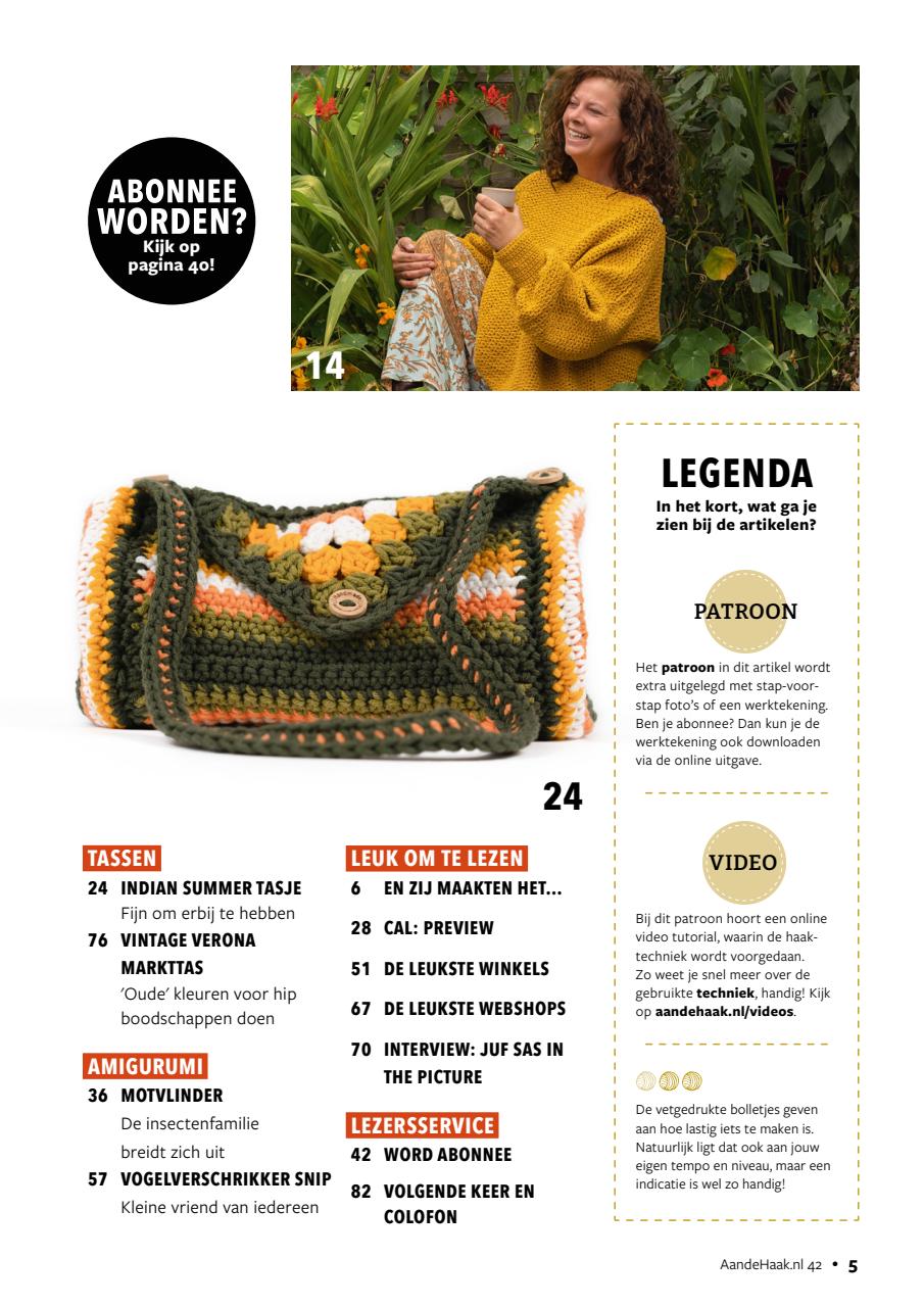 Aan de Haak Magazine - Aan de Haak 42 Back Issue