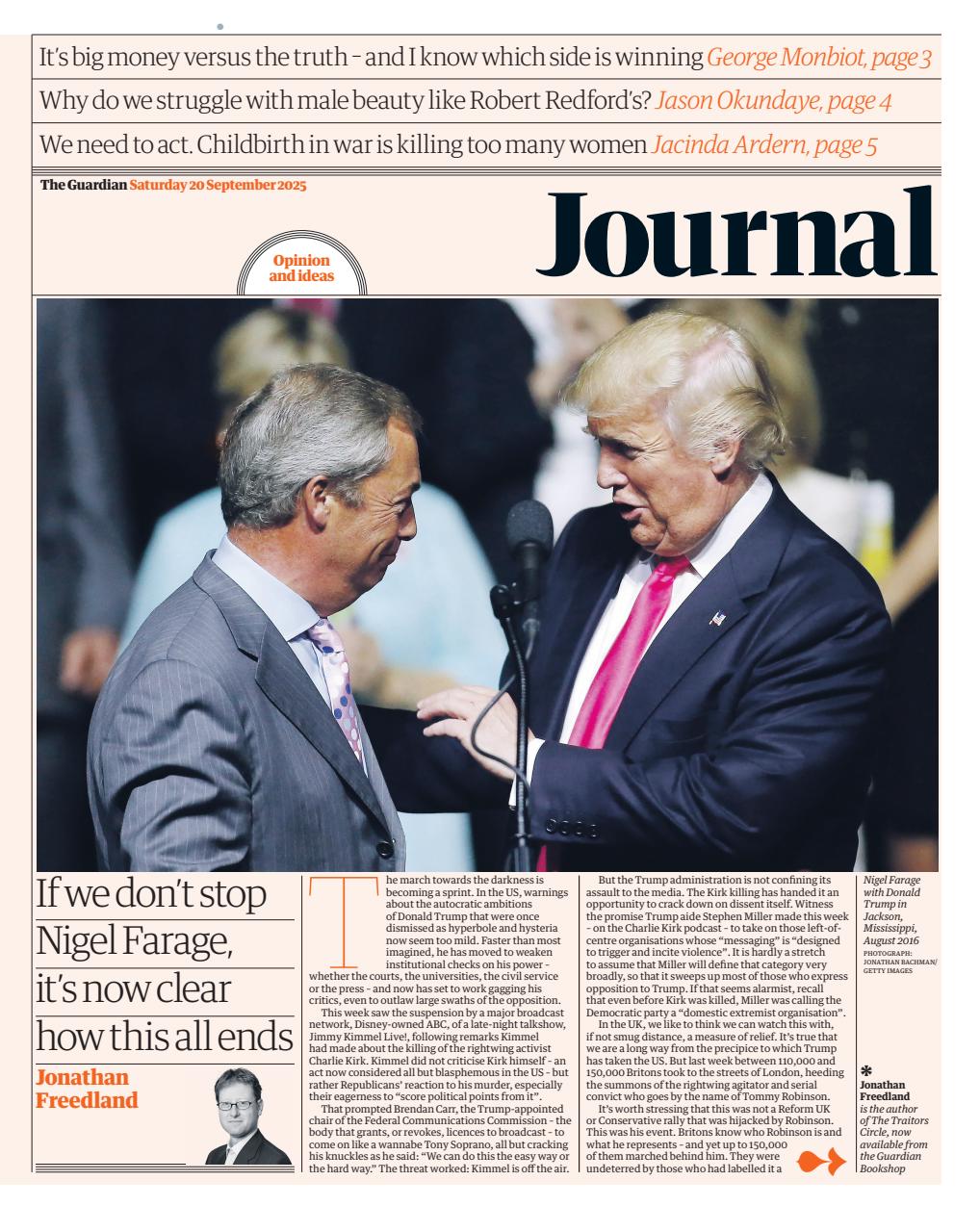 The Guardian Newspaper - Saturday, 20 September 2025 Back Issue