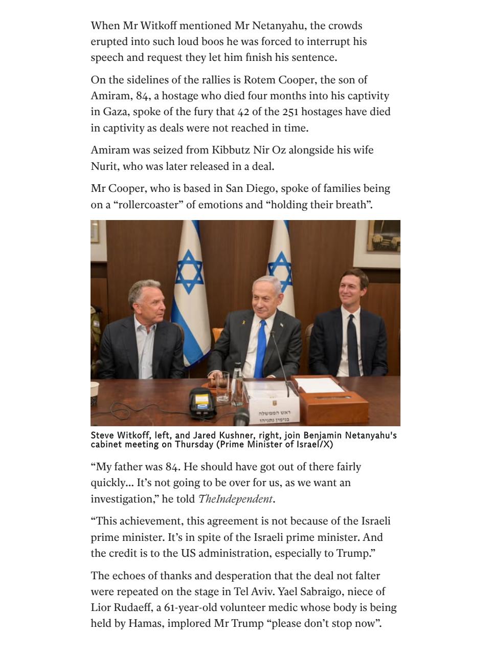 The Independent Daily Edition Newspaper - Sunday, 12 October 2025 Back ...