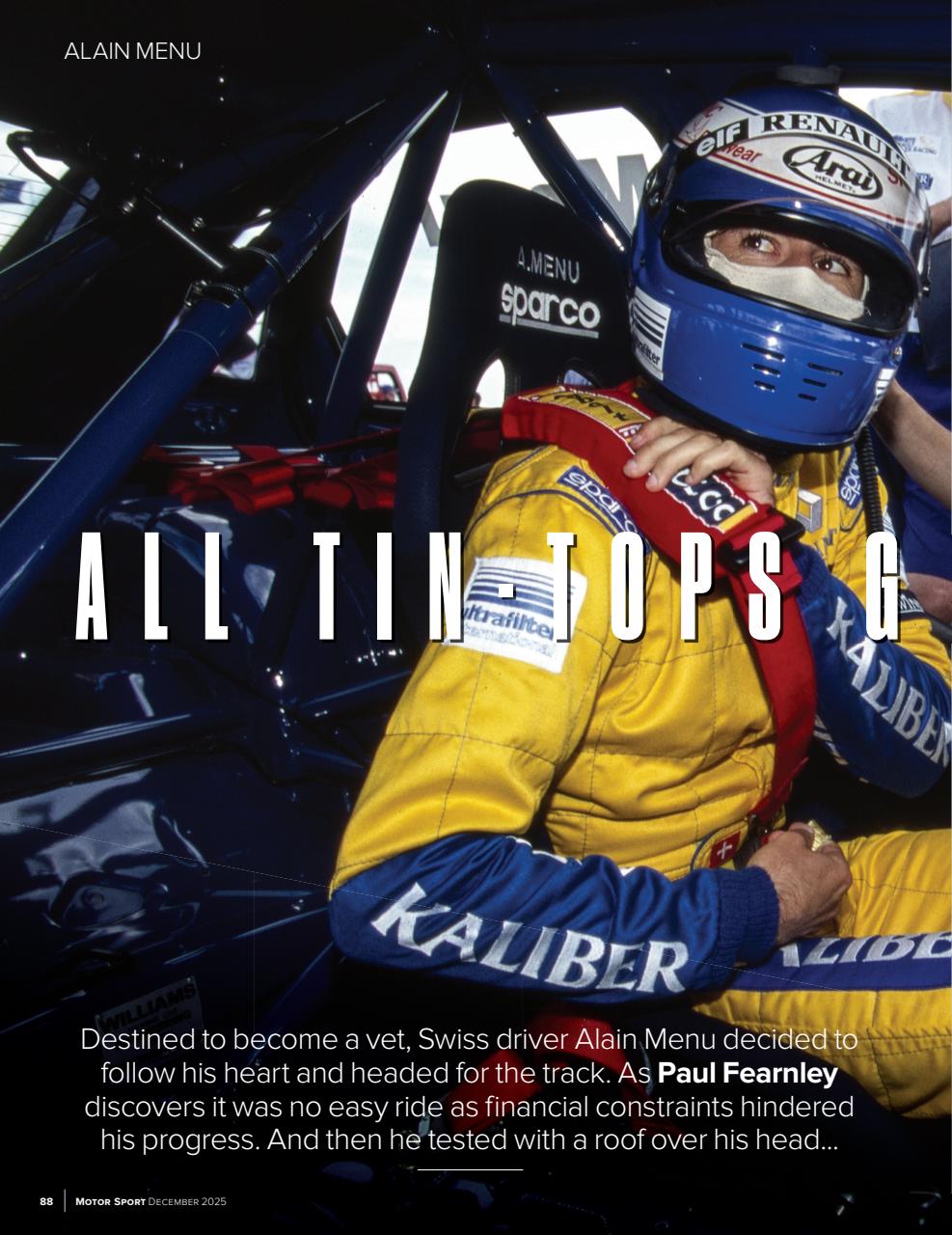 Motor Sport Magazine Subscriptions and December 2025 Issue