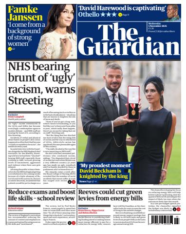 The Guardian Newspaper - Wednesday, 05 November 2025 Back Issue