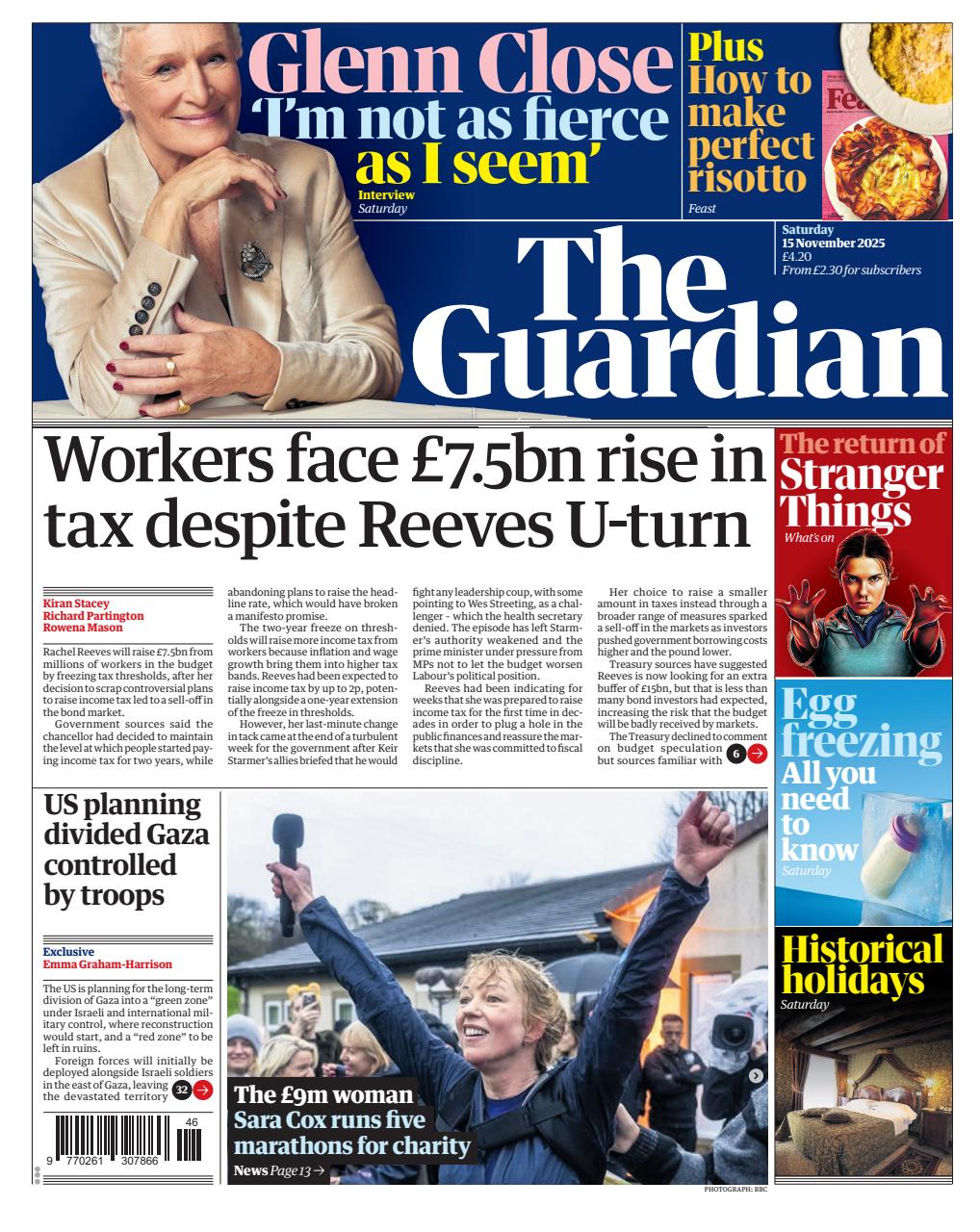 The Guardian Newspaper - Saturday, 15 November 2025 Back Issue