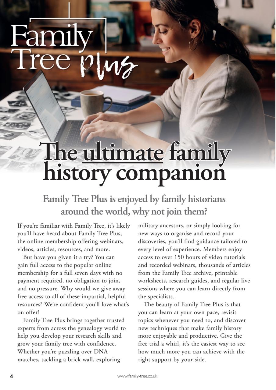 Family Tree Magazine - Family History Handbook 2026 – 10th Anniversary ...