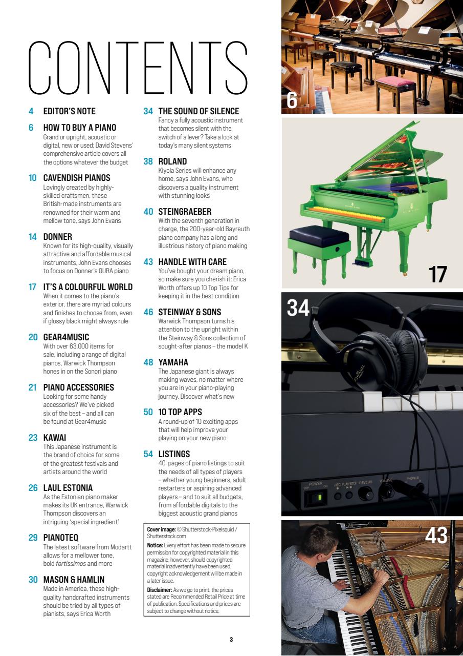 Pianist Magazine - The Definitive Guide to Buying the Ideal Piano and ...