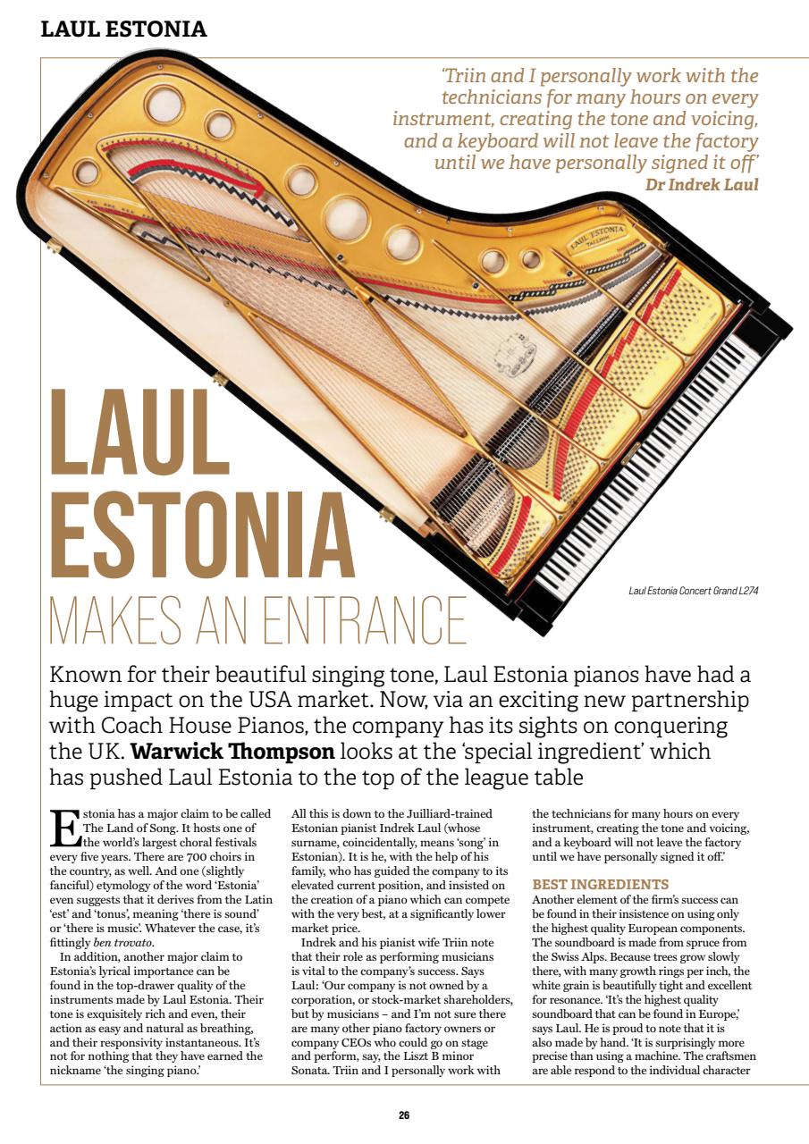 Pianist Magazine - The Definitive Guide to Buying the Ideal Piano and ...