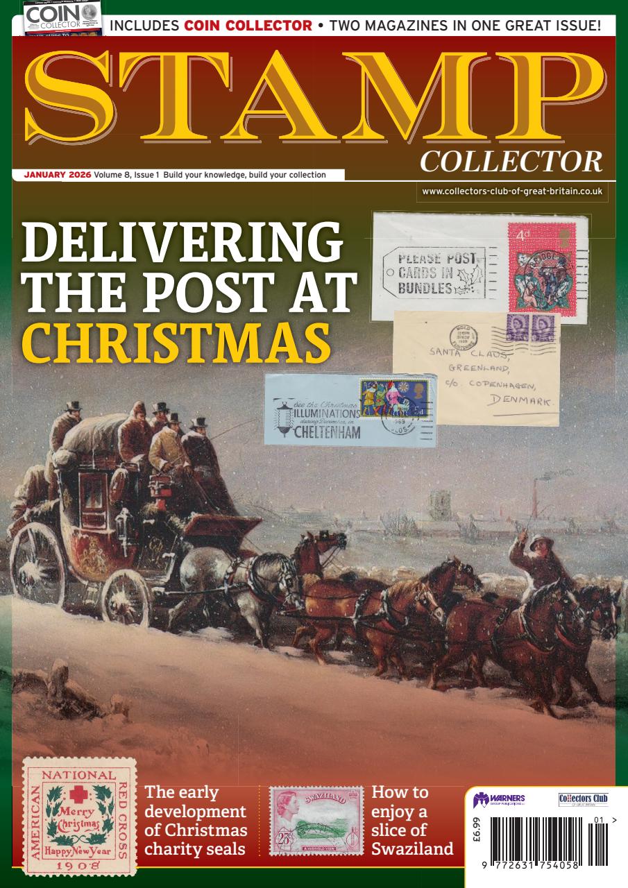 Stamp Collector Magazine - January 2026 Edición anterior