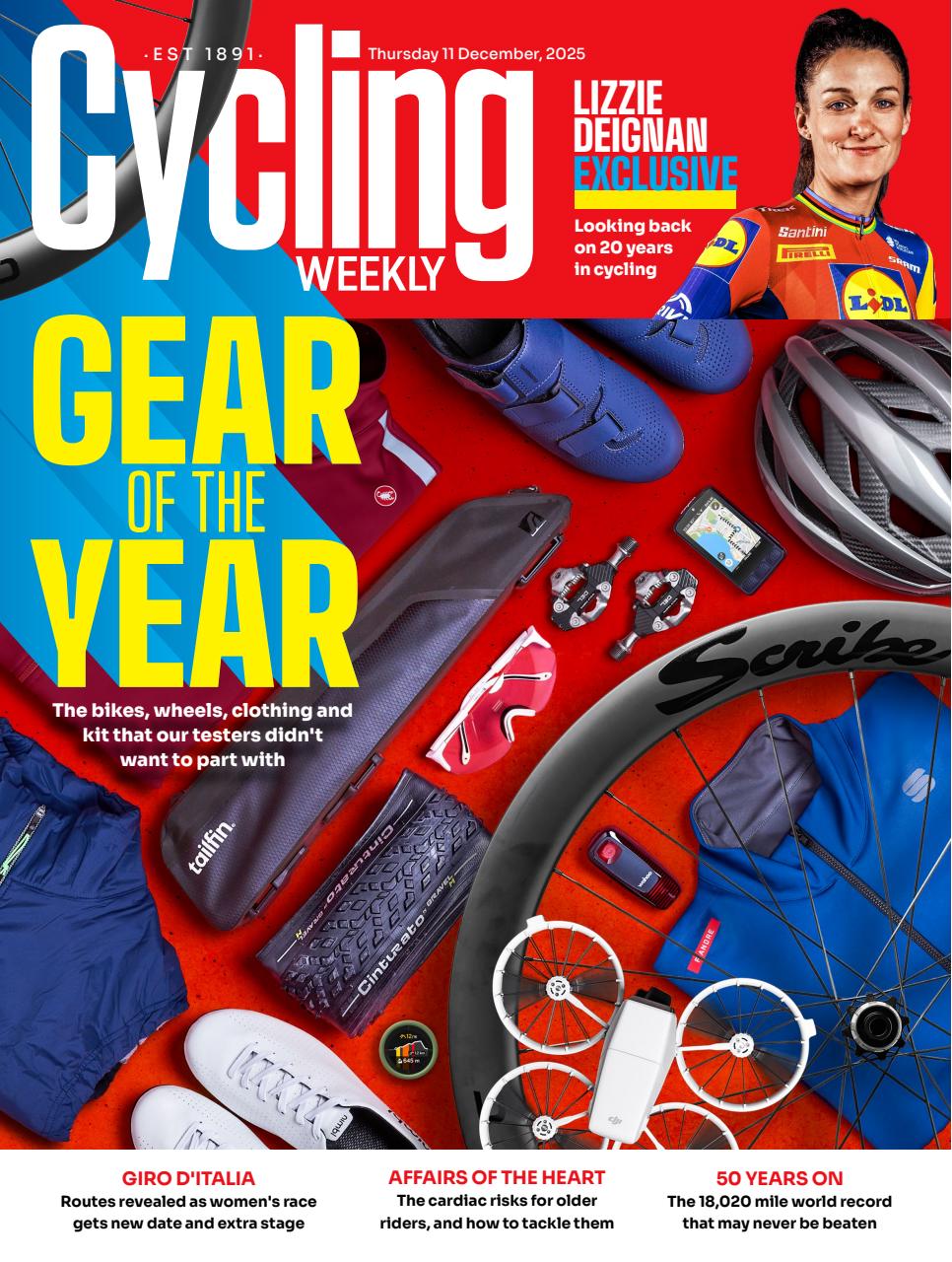 Cycling Weekly Magazine Subscriptions and 11 Dec 2025 Issue