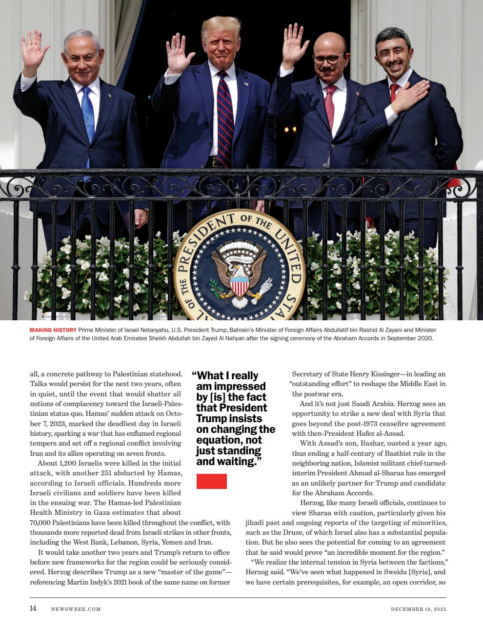 Newsweek International Magazine Subscriptions and 19-Dec-2025 Issue